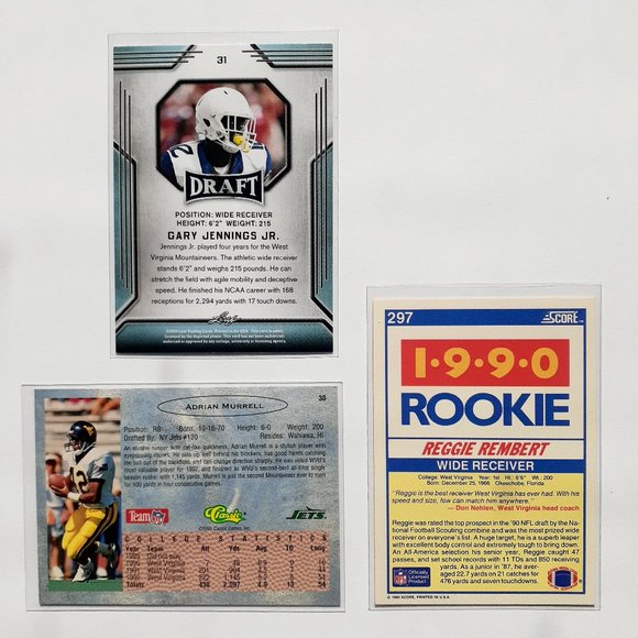 NCAA | Other | West Virginia Mountaineers 9 Card Lot C31 | Poshmark